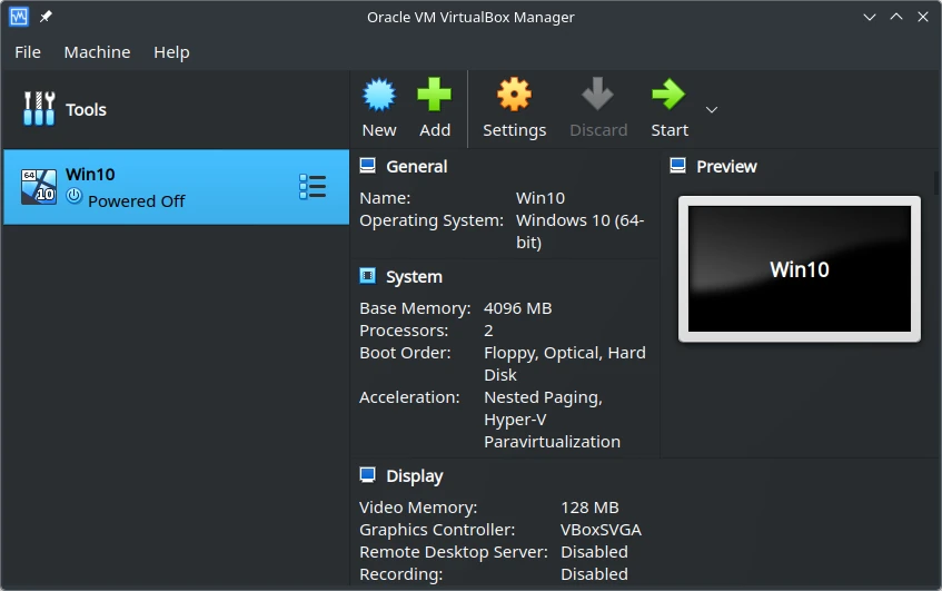 Kubuntu Focus: VirtualBox W10 Guided Solution